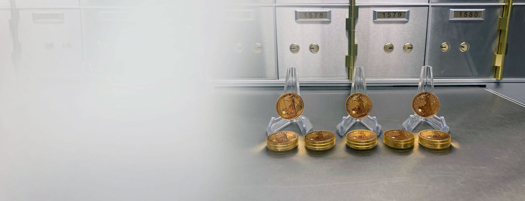 Buy Gold Bullion - Store In Own Safe Deposit Box